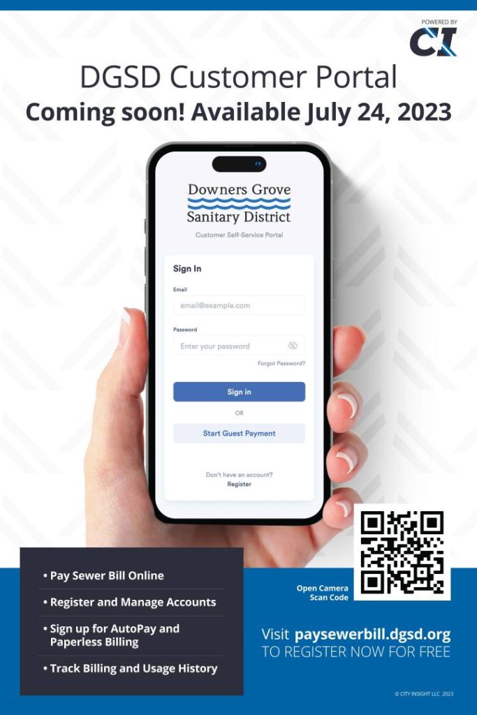 New Customer Billing Portal Launching July 24 - Downers Grove Sanitary ...
